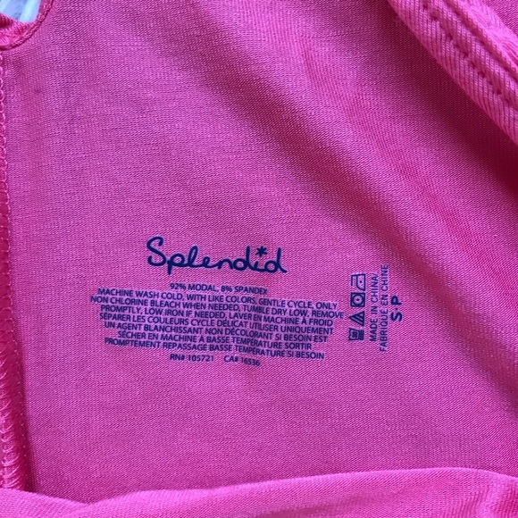 Splendid | Intimates & Sleepwear | Nwt Splendid Cross Back Tankshort ...